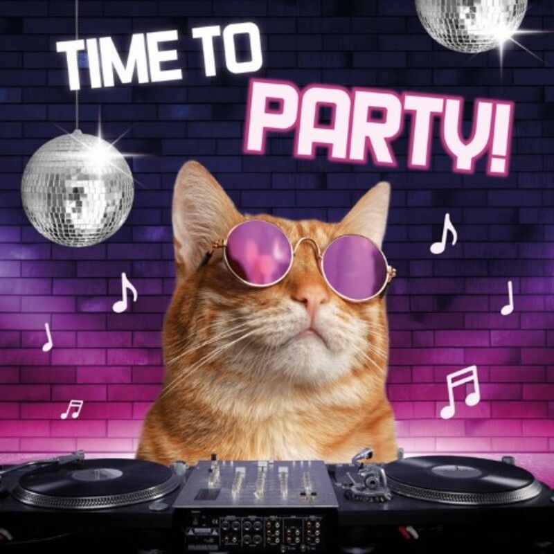 Kaart Time To Party - Plenty Gifts